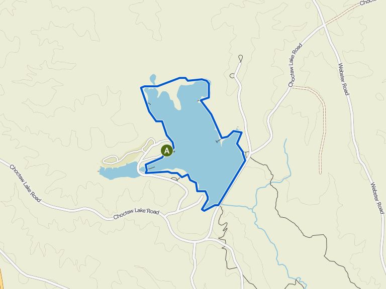 Choctaw Lake loop — Tombigbee National Forest | hike | Komoot